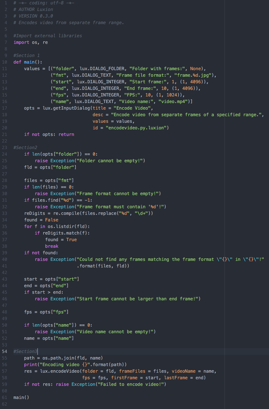 How to use Encode Video